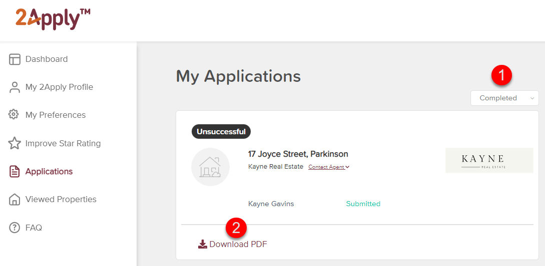 How to View your Application PDF after it has been submitted to the ...